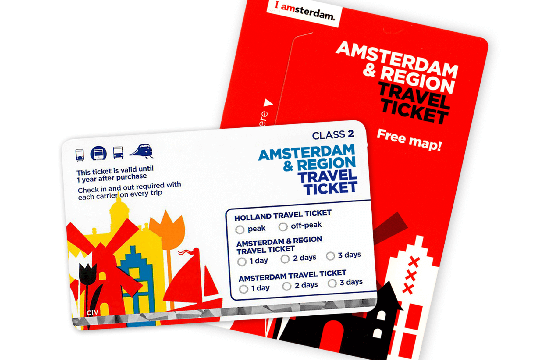 Amsterdam & Region Travel Ticket - Canals of Amsterdam
